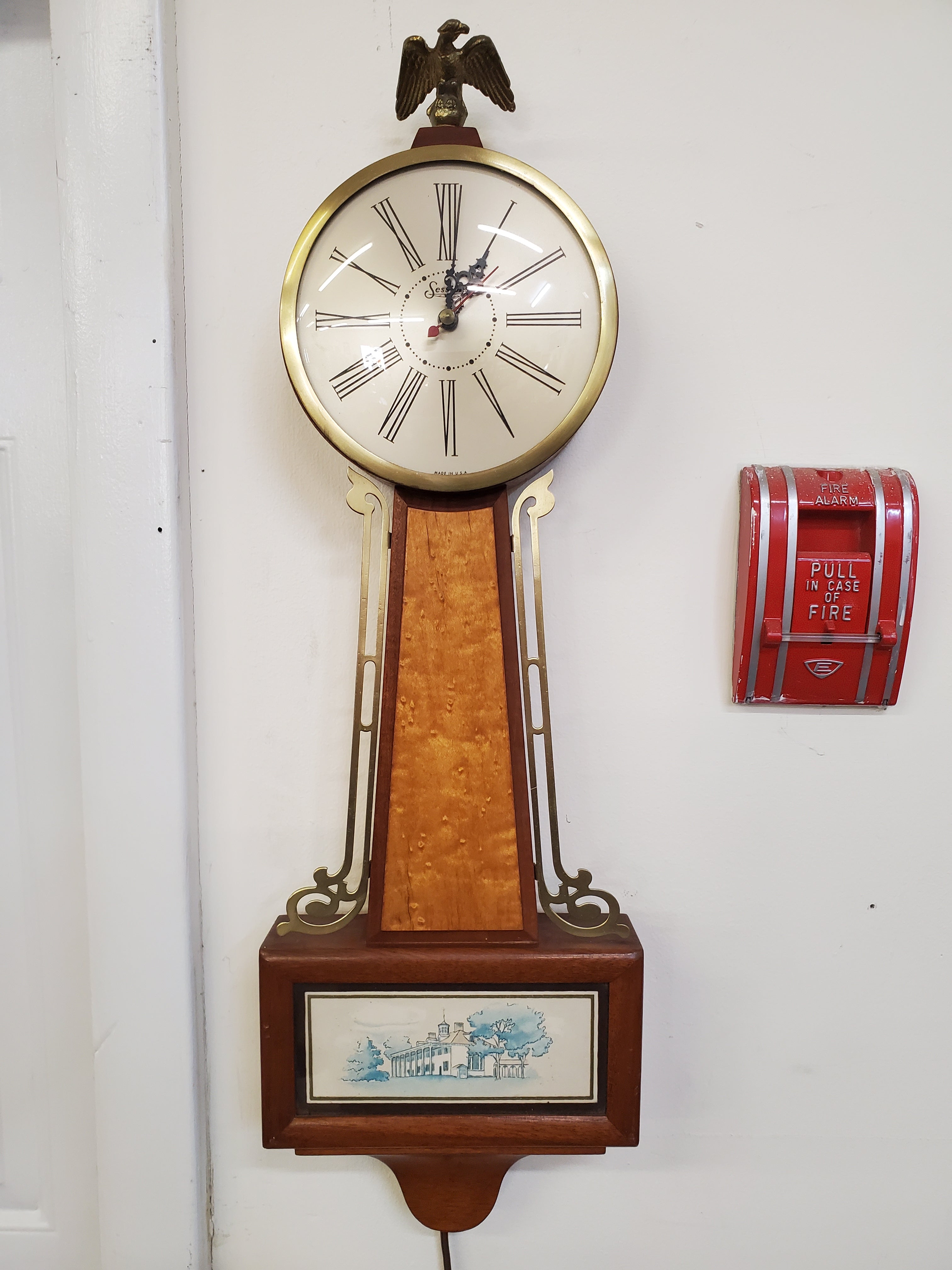Vintage Electric Sessions Banjo Clock – Antiques To Present